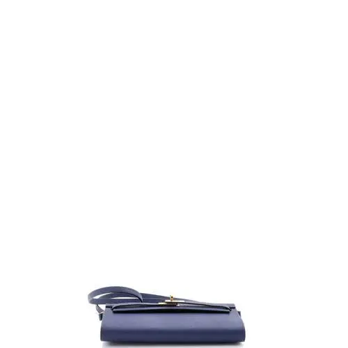 Hermès Kelly To Go Wallet Epsom - Blue