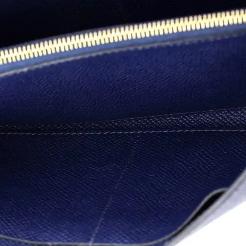 Hermès Kelly To Go Wallet Epsom - Blue