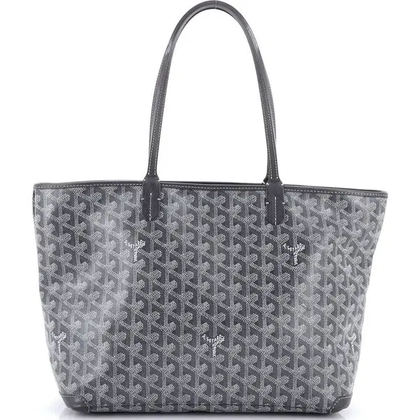 Goyard Artois Tote Coated Canvas Pm - Gray