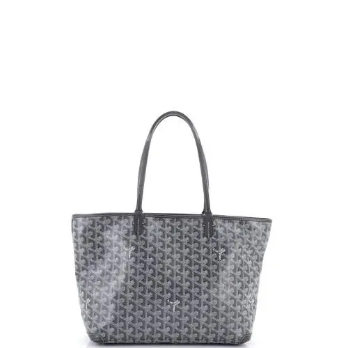 Goyard Artois Tote Coated Canvas Pm - Grey