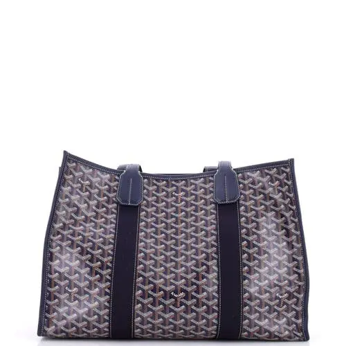 Goyard Villette Tote Printed Coated Canvas Mm - Blue
