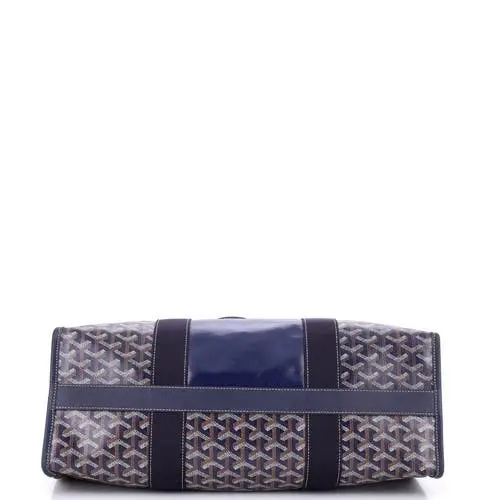 Goyard Villette Tote Printed Coated Canvas Mm - Blue