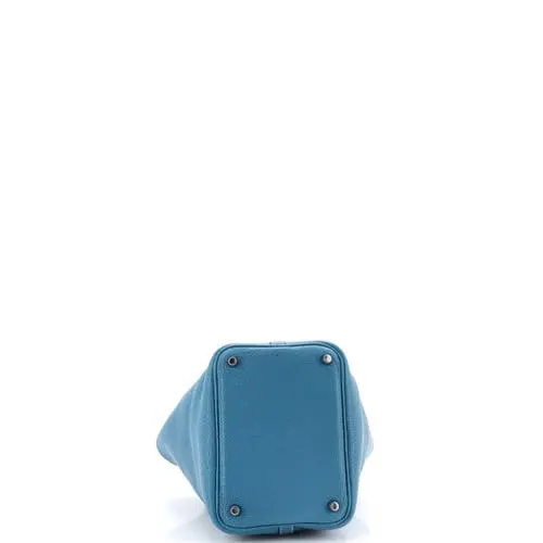 Hermès Picotin Bag Clemence Pm - Blue