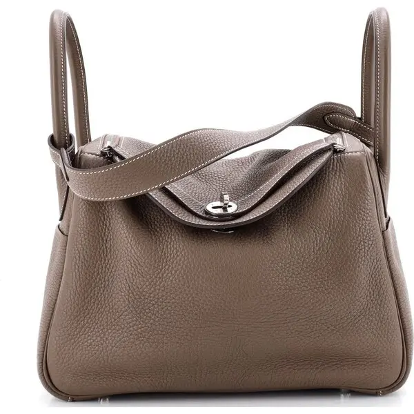 Hermès Lindy Bag Clemence 30 - Etoupe