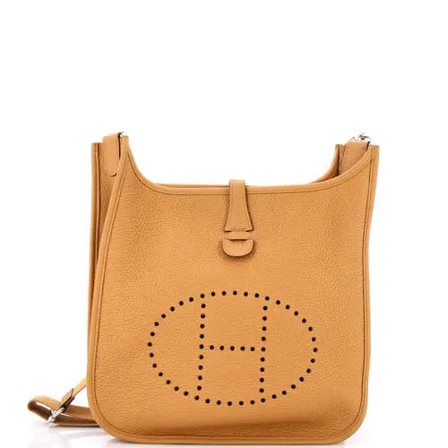 Hermès Evelyne Bag Gen Iii Clemence Pm - Brown