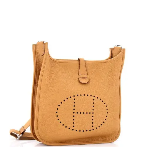 Hermès Evelyne Bag Gen Iii Clemence Pm - Brown