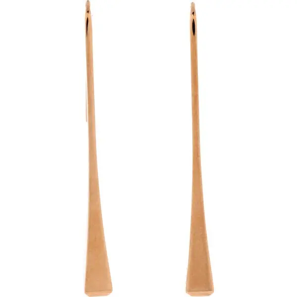 Hermès Clou De Forge Drop Earrings 18k Rose Gold - Pink