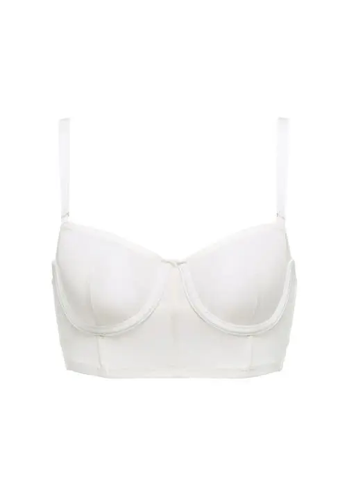 CUUP The Longline Bra Mesh - Salt