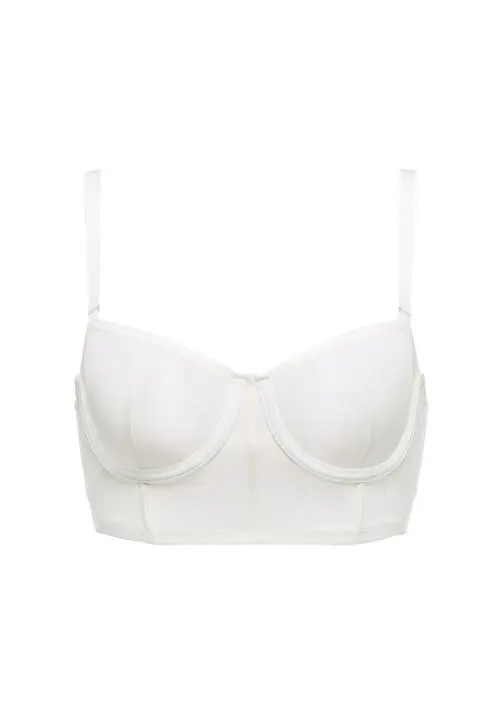 CUUP The Longline Bra Mesh - Salt