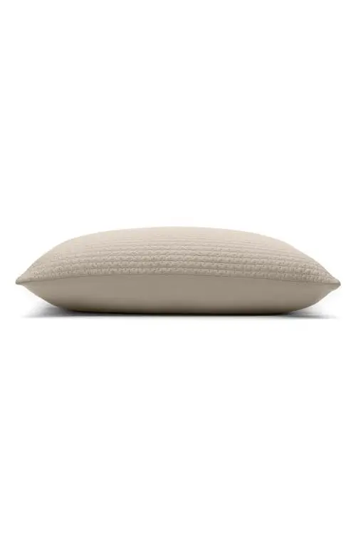 BOLL & BRANCH Signature Texture Stitch Quilted Sham - Oak