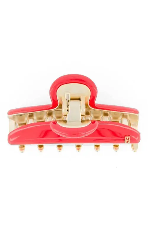 Alexandre De Paris Vendome Hair Claw Clip - Red