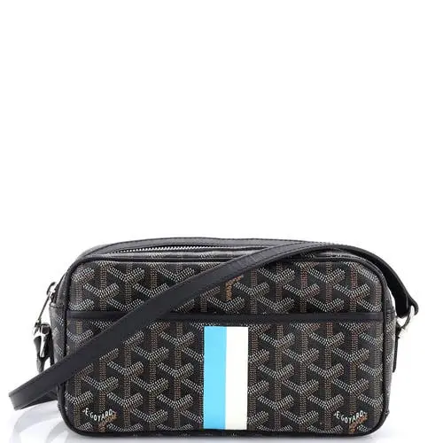 Goyard Cap Vert Bag Printed Coated Canvas - Black
