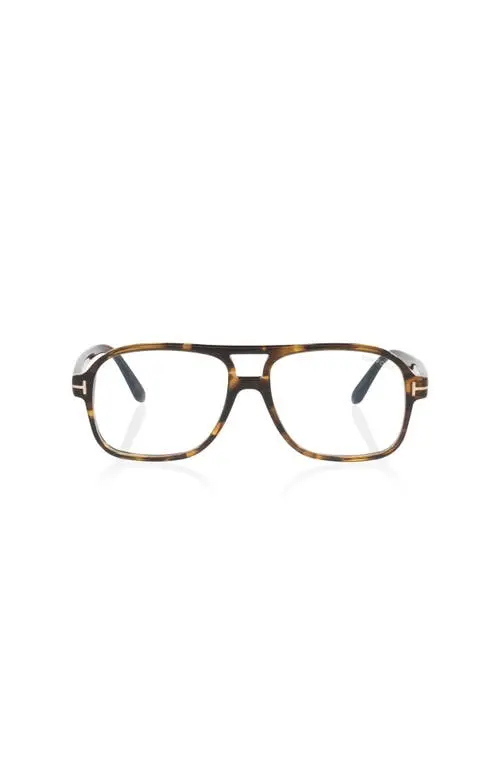 TOM FORD Pilot Optical Eyeglasses - Tortoise