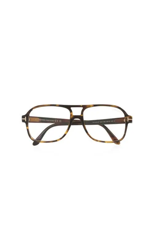 TOM FORD Pilot Optical Eyeglasses - Tortoise