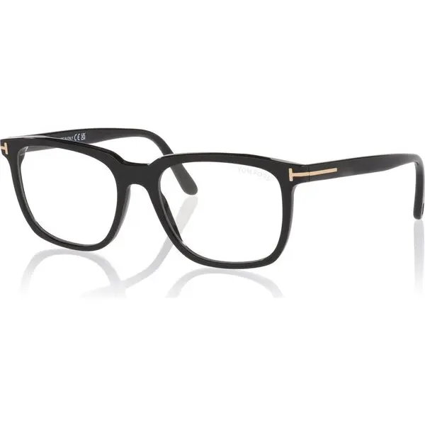 TOM FORD Square Optical Eyeglasses - Black