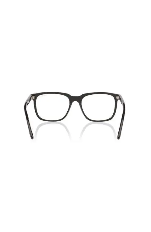 TOM FORD Square Optical Eyeglasses - Black