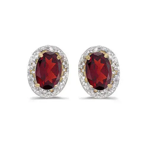 ALLUREZ 14k Gold Diamond And Opal Stud Earrings - 1.20ct/ruby/yellow God