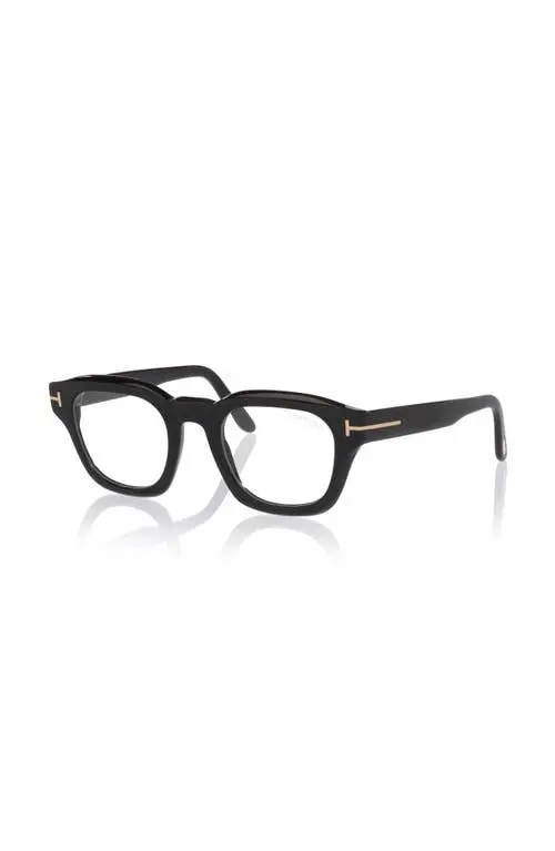 TOM FORD Square Optical Glasses - Black