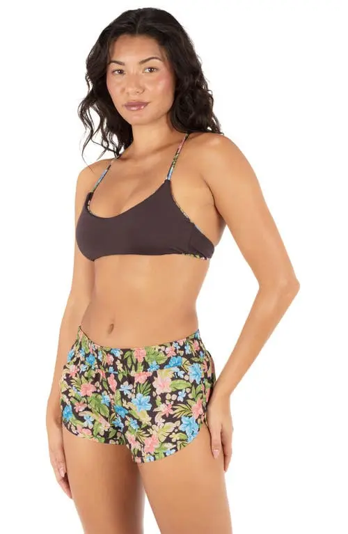 Hurley Miami Garden Beachrider Cover-up Shorts
