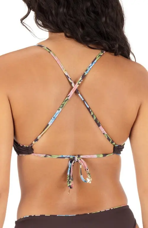 Hurley Miami Garden Reversible Bikini Top