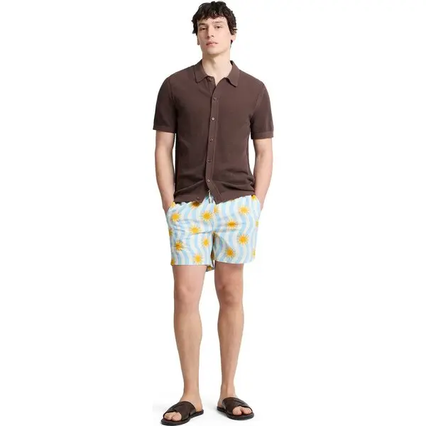 Onia Classic Charles 5" Swim Trunks - Light Blue
