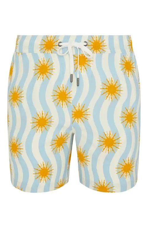 Onia Classic Charles 5" Swim Trunks - Light Blue
