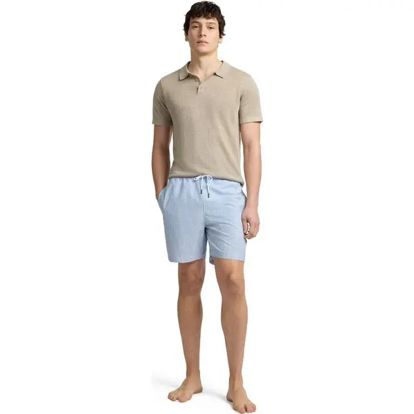 Onia Classic Charles 5" Swim Trunks - Surf/white