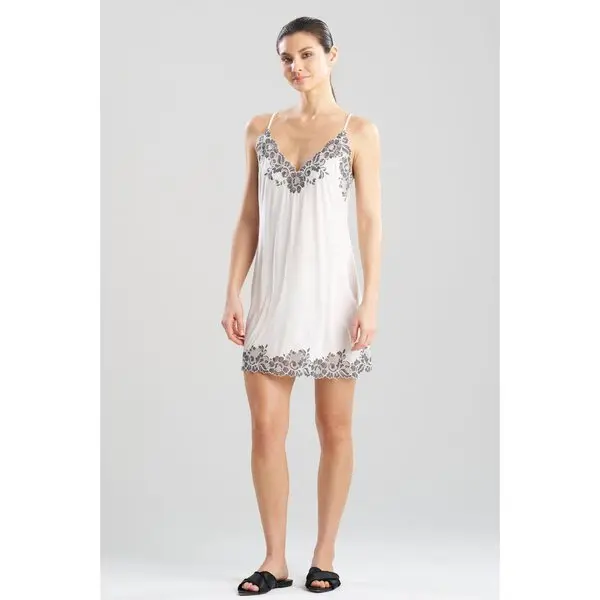 Natori Peony Enchant Chemise - Ivory