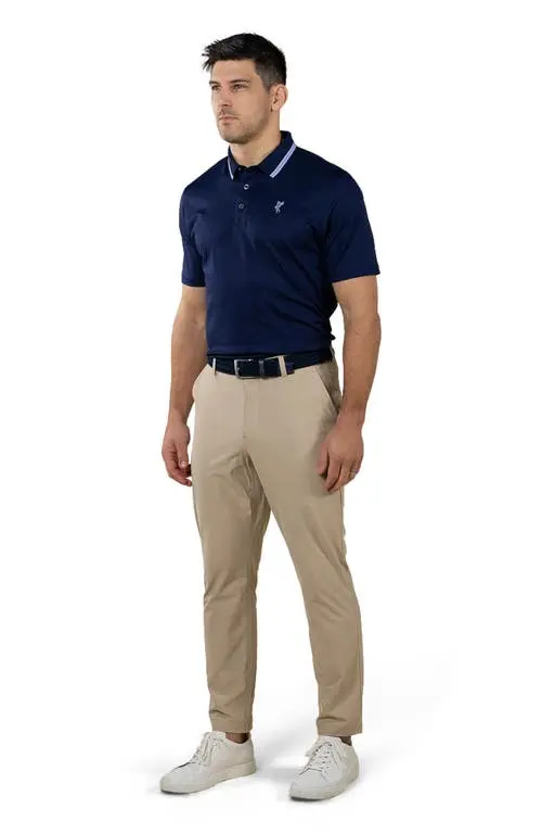 ASHWORTH GOLF The Golfman Polo - Driver Navy/chambray