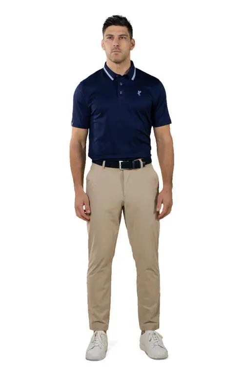 ASHWORTH GOLF The Golfman Polo - Driver Navy/chambray