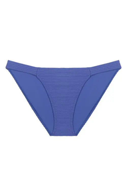 VIX PAULA HERMANNY Textured Bikini Bottoms - Blue