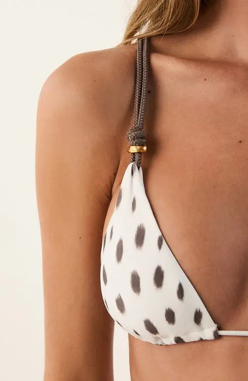 VIX PAULA HERMANNY Gal Braided Strap Bikini Top