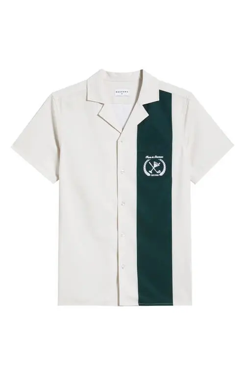 MAVRANS Club House Weekend Camp Shirt - White