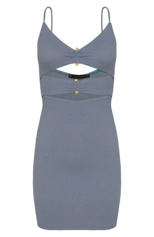 VIX PAULA HERMANNY Nika Cutout Cover-up Minidress