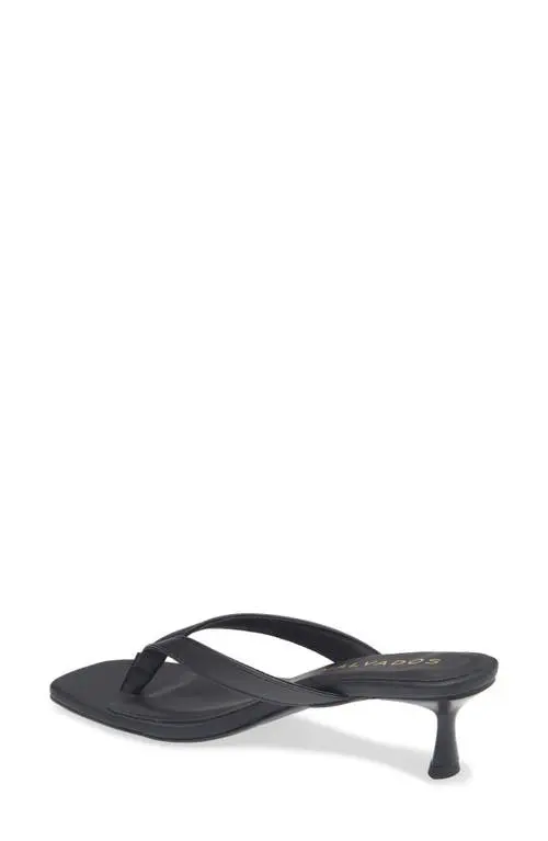 MALVADOS Lbk Kitten Heel Thong Sandal