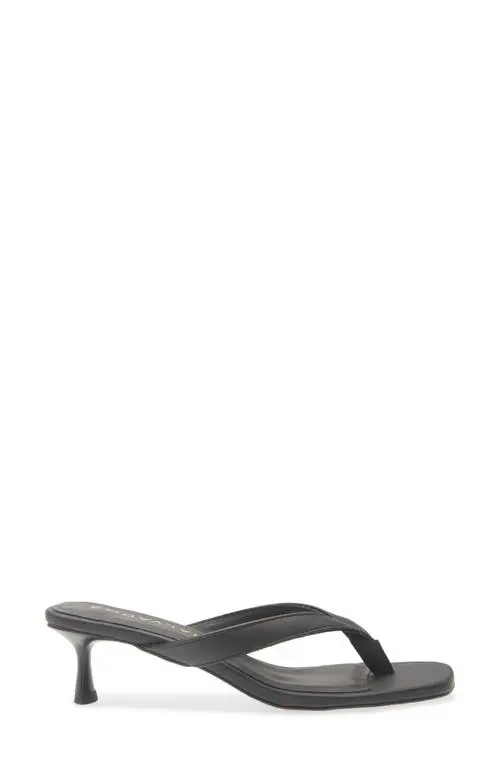 MALVADOS Lbk Kitten Heel Thong Sandal