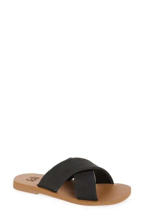 MALVADOS Ellie Criss-cross Slide Sandal