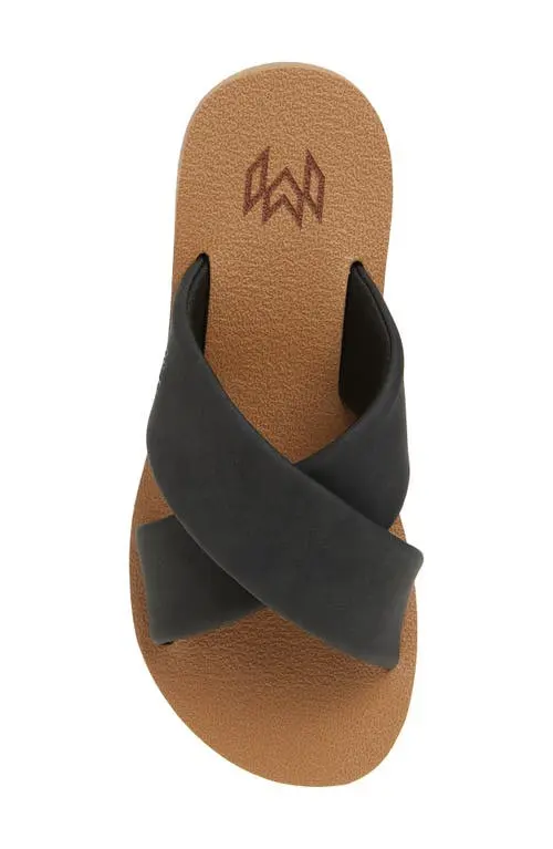 MALVADOS Ellie Criss-cross Slide Sandal