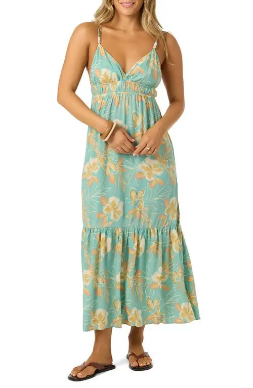 O'Neill Julez Tiki Cover-up Sundress - Green