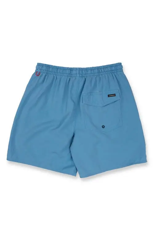 Quiksilver Saltwater Volley Swim Trunks - Riviera