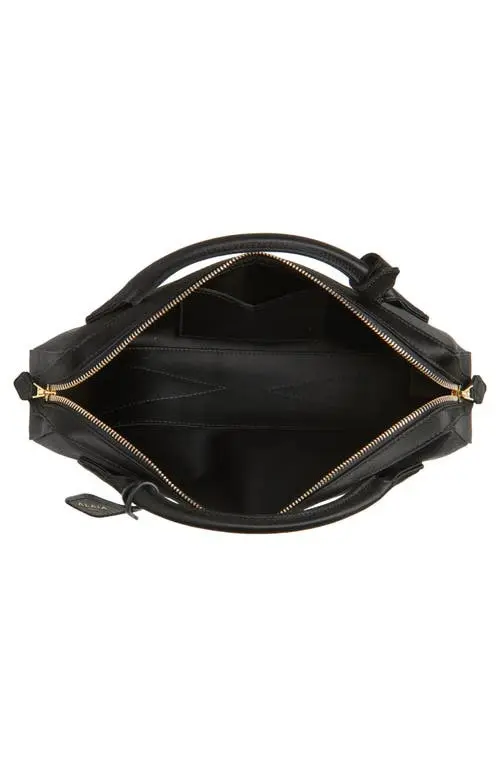 Alaïa Le Teckel Silk Top Handle Clutch - Noir