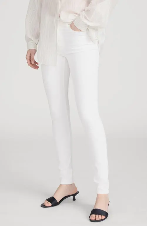FRAME Le High Skinny Jeans - White