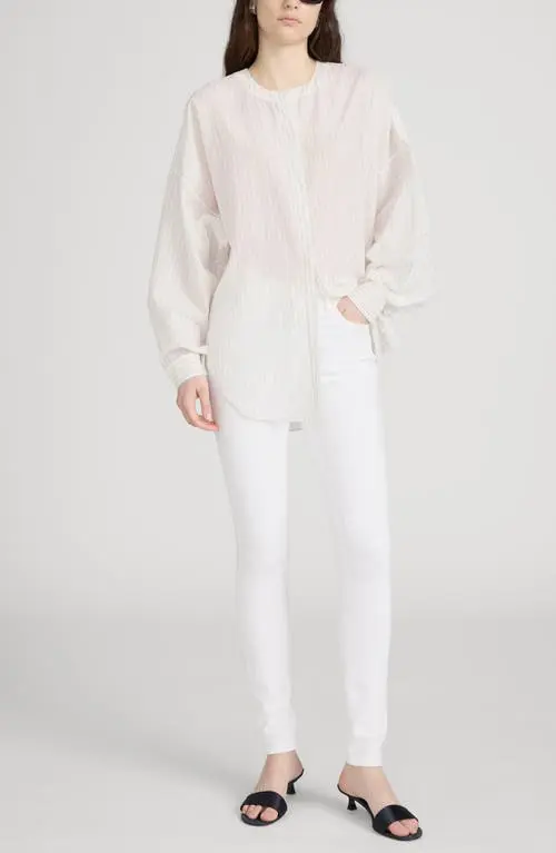 FRAME Le High Skinny Jeans - White