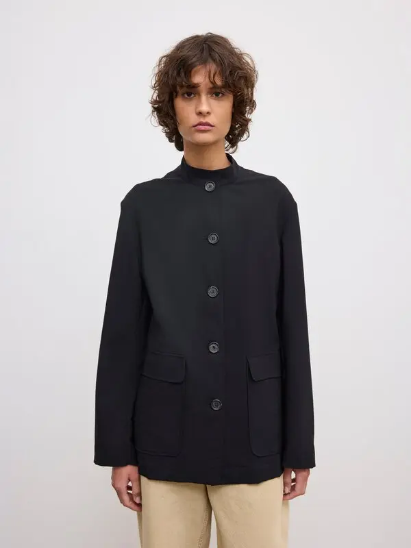 HOUSE OF DAGMAR Wool Overshirt Jacket