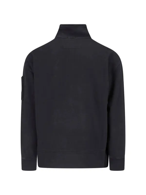 Polo Ralph Lauren Zip Logo Sweatshirt - Black