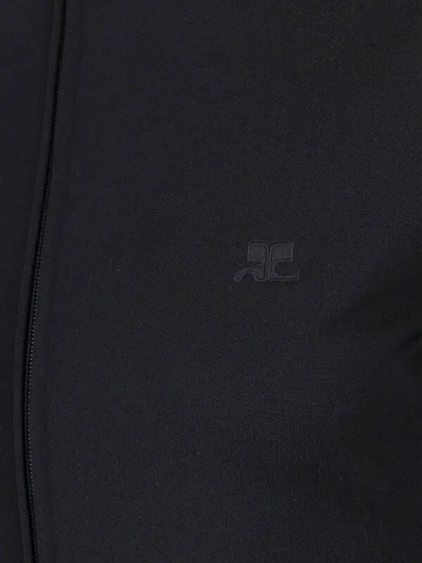 C.P. COMPANY Polo Ralph Lauren Zip Logo Sweatshirt - Black