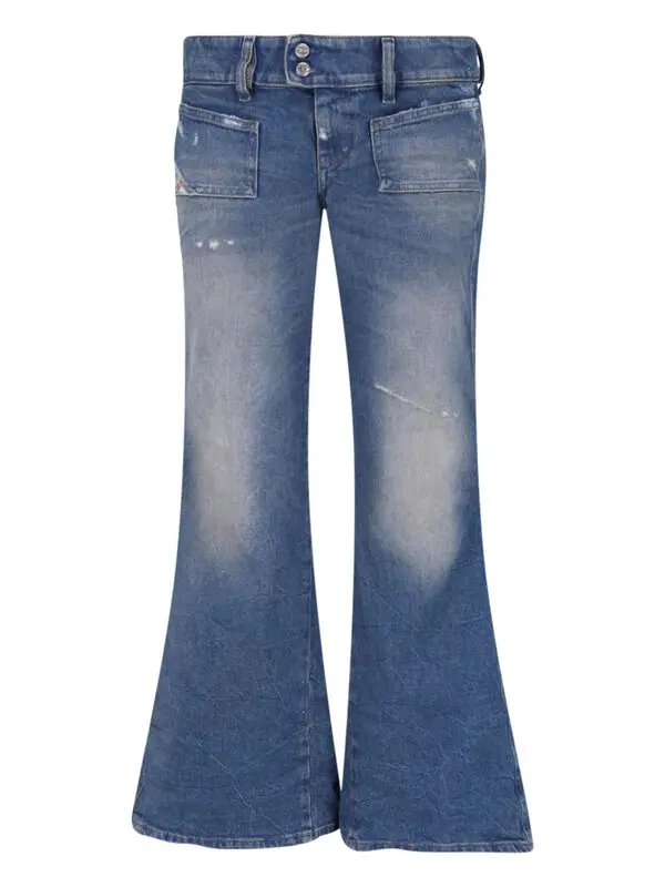 DIESEL® D-hush" Bootcut Jeans - Blue