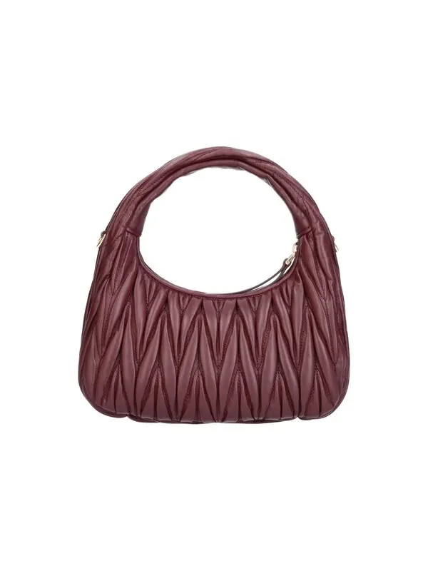 Miu Miu Wander" Matelassé Shoulder Bag - Red