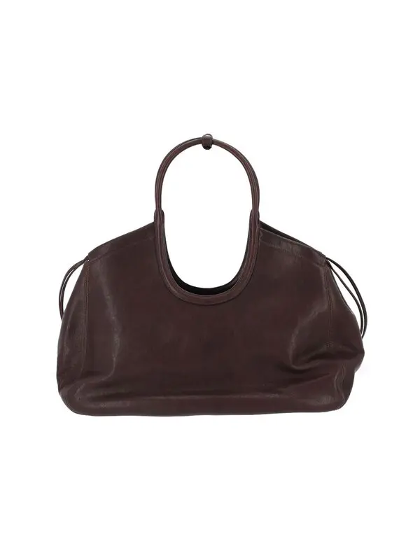 Miu Miu Ivy" Tote Bag In Calf Leather - Brown