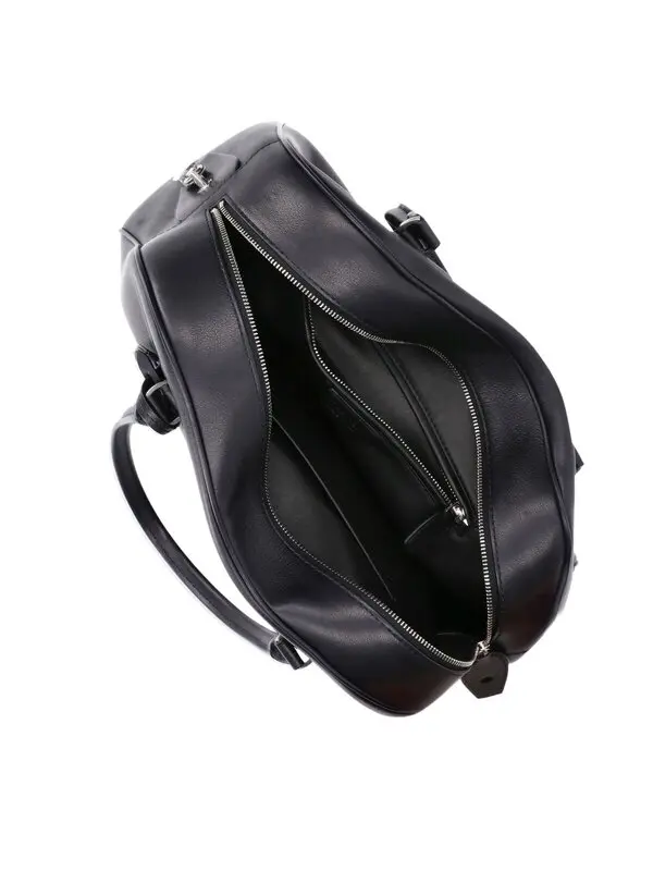 THE ROW India 12 Calfskin Handbag - Black